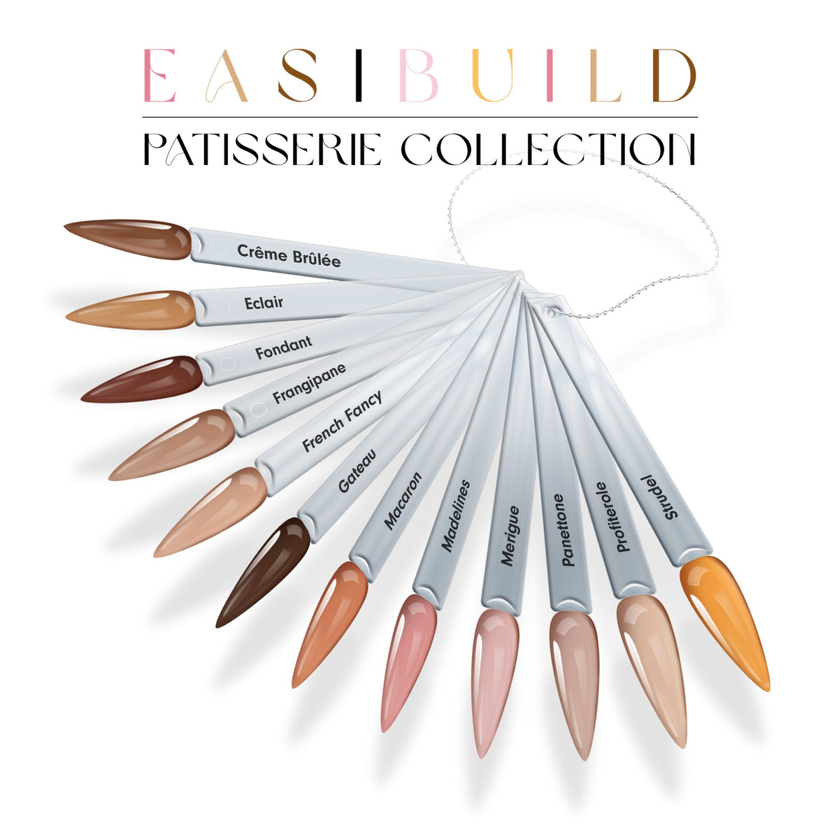 Halo EasiBuild Patisserie Collection 8ml — Terrisales Salon Supplies