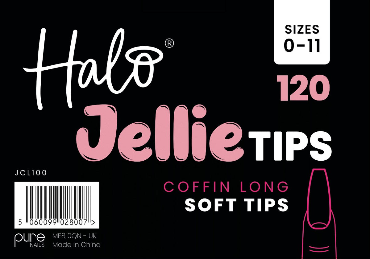 Halo Jellie Tips 120s — Terrisales Salon Supplies