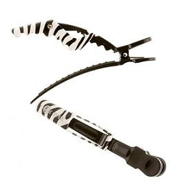Hair Tools Zebra Dino Clips 4pk — Terrisales Salon Supplies
